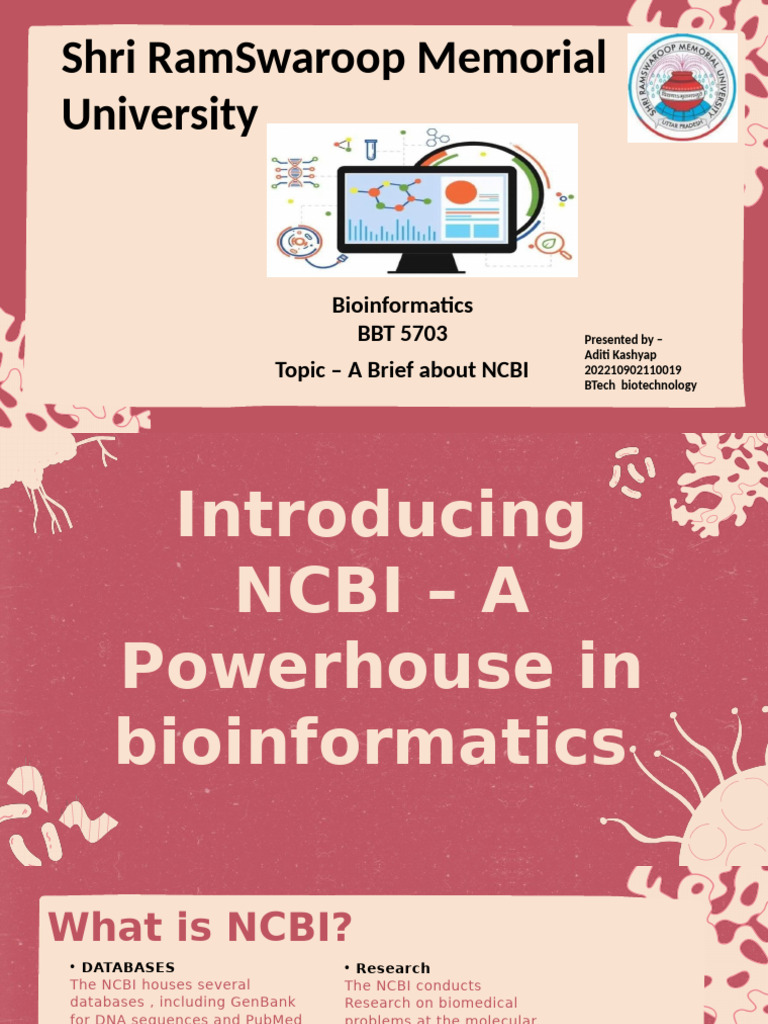 Bio Info | PDF | National Center For Biotechnology Information ...