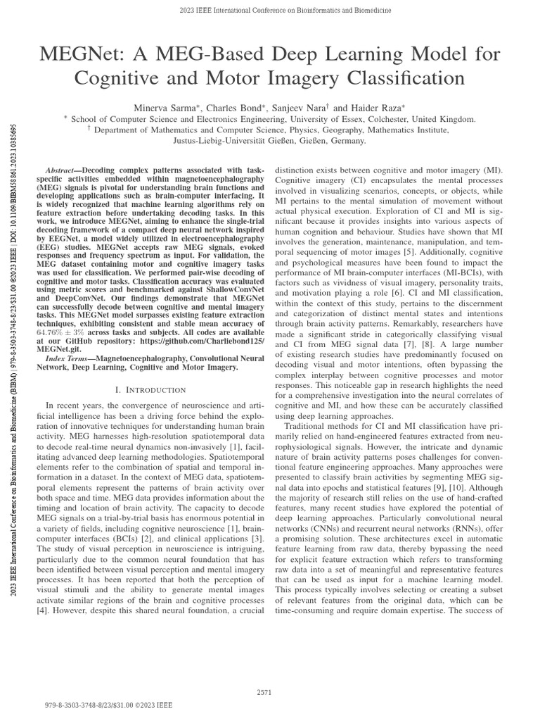 #5 MEGNet - A - MEG-Based - Deep - Learning - Model - For - Cognitive - and - Motor - Imagery ...