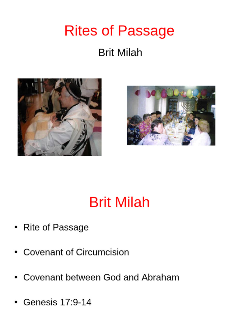 Understanding Brit Milah: Jewish Circumcision | PDF