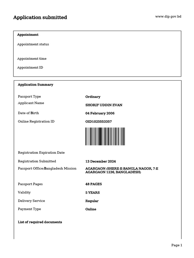 Registration Summary (1) | PDF