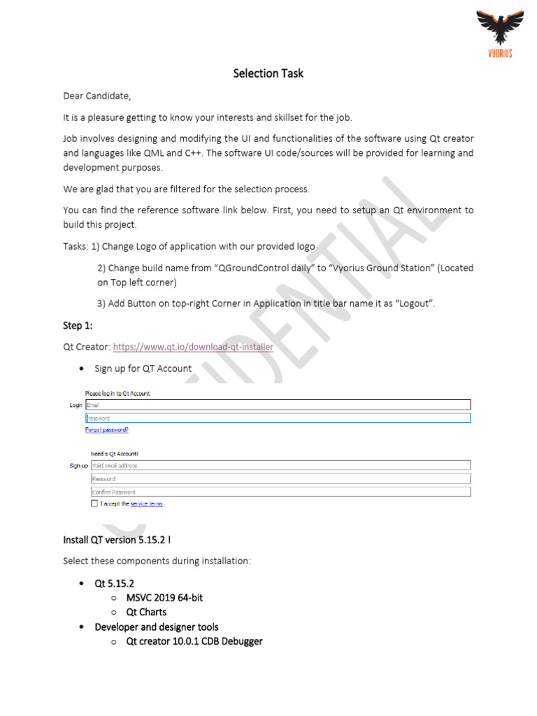 QT QML Developer Task - 24 1 | PDF
