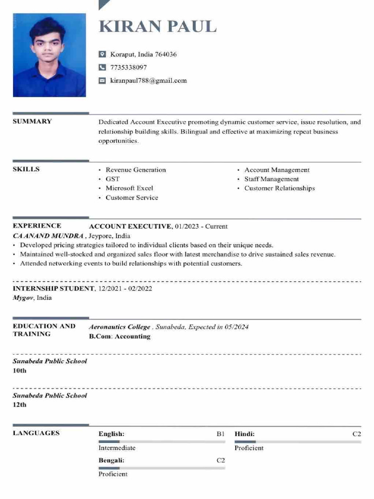 Kiran Resume | PDF