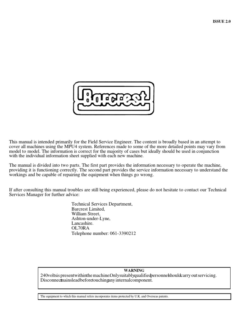 Mpu 4 Man Pdf Electric Motor Electrical Connector