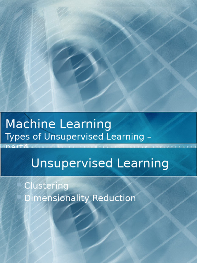 ML_Unsupervised_p4 | PDF