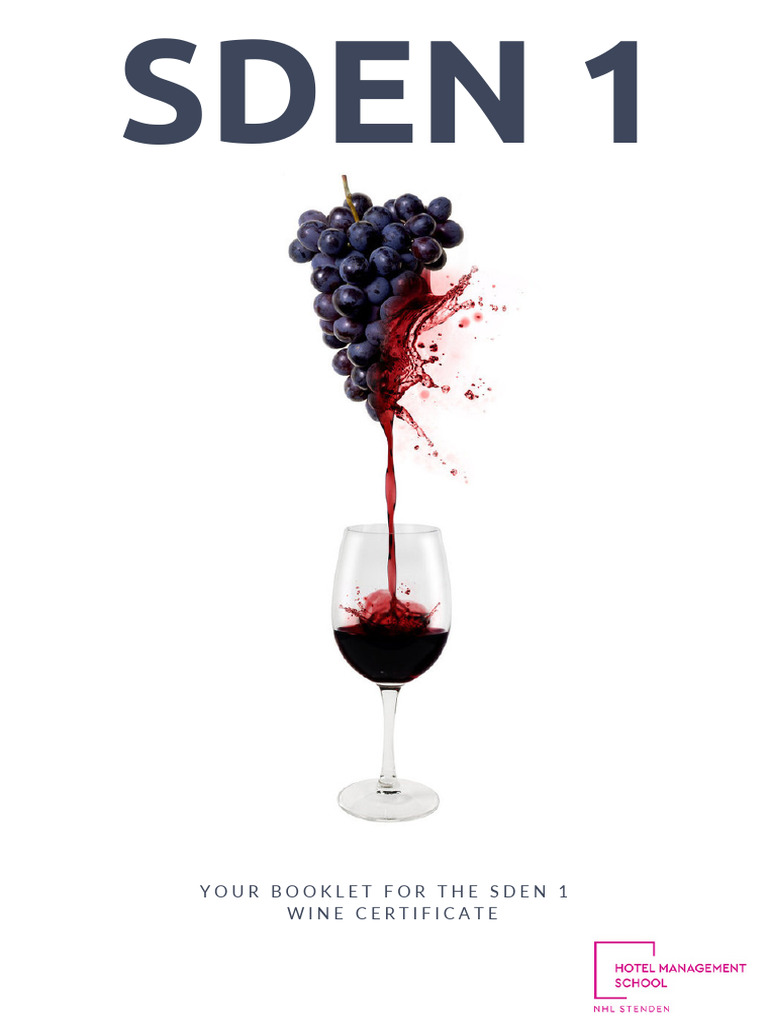 SDEN 1 Booklet Final | PDF | Winemaking | Wine