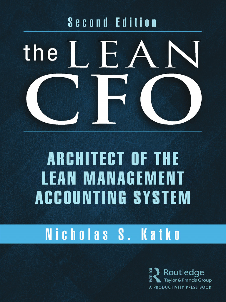 #the Lean CFO_ Architect of the Lean Management Accounting System (2023 ...