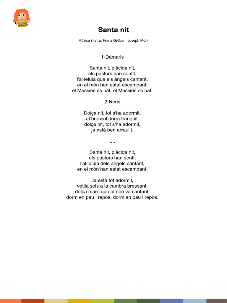 8 Magrada-El-Nadal Lletra Santa-Nit | PDF