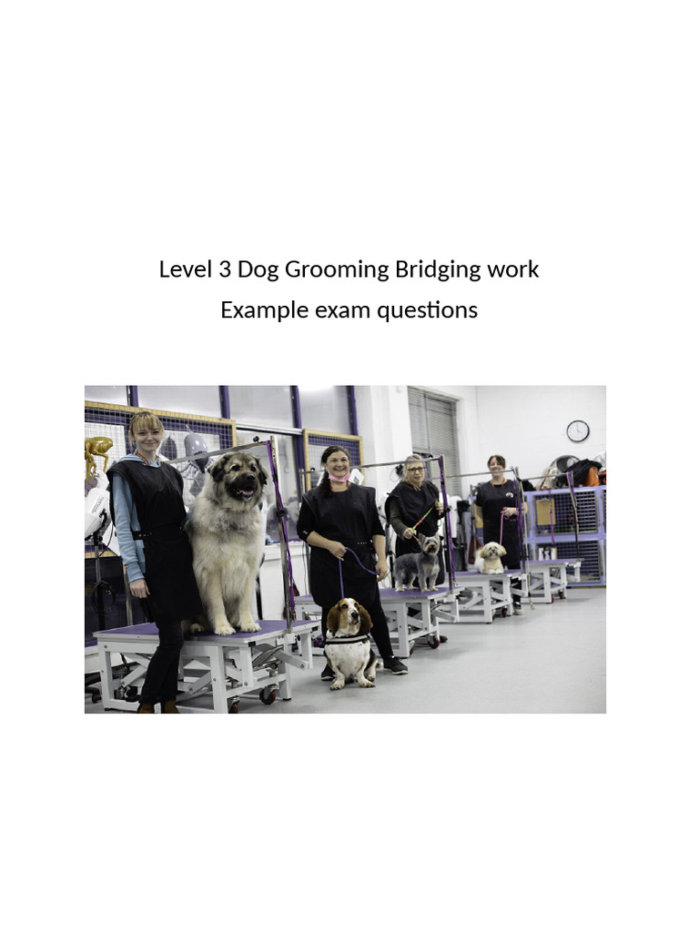 Level 3 | PDF | Dogs | Subspecies Of Canis Lupus
