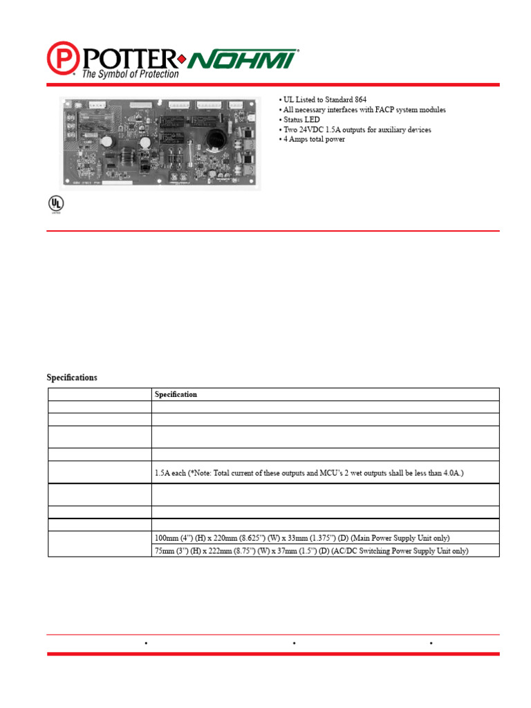 Power Supply Module | PDF | Power Supply | Alternating Current