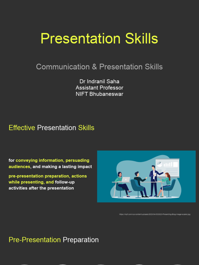14 Presentation Skills | PDF | Infographics | Communication