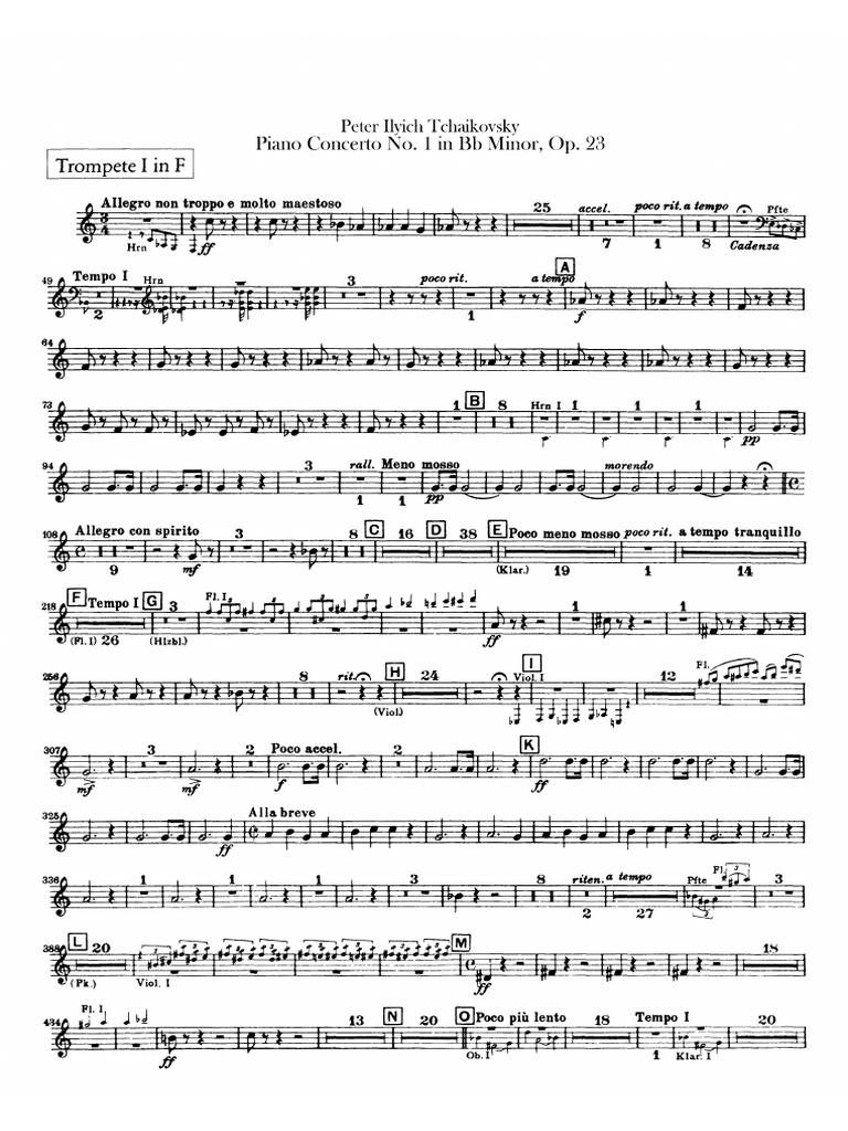 Tchaikovsky Concerto | PDF