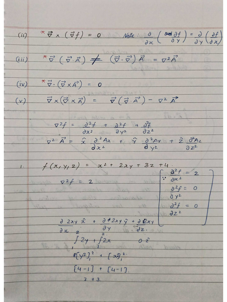 Vector Calculus | PDF