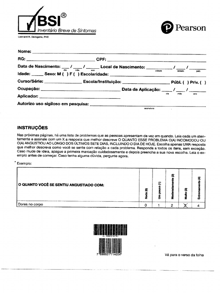 Bsi Aplicação Completo | PDF