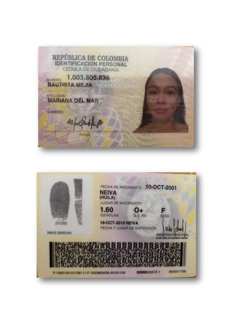 Ejemplo Documento Colombiano | PDF
