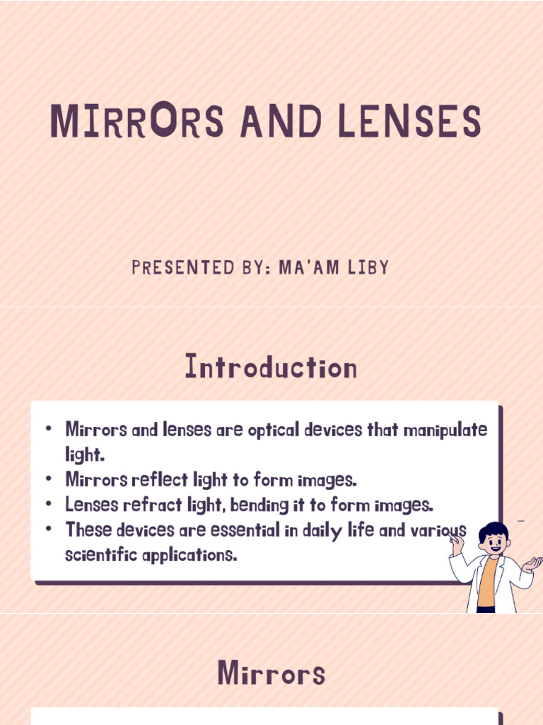Mirrors and Lenses | PDF