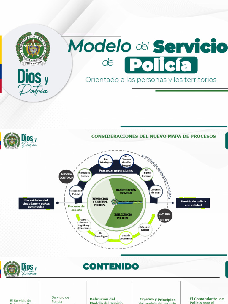 Modelo Servicio de Policia Orientado A Las Personas y Los Territorios | PDF | Policía ...