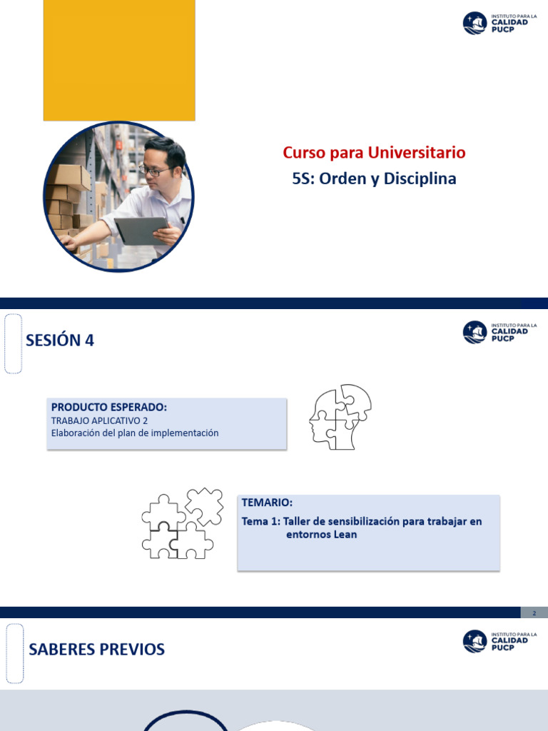 CC5S - Sesion4 v3.1 | PDF | Lean Manufacturing