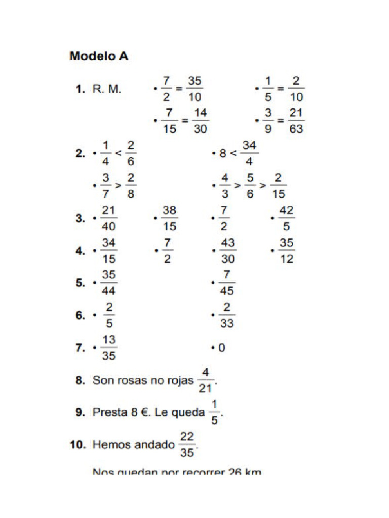 soluciones T5 LENGUA-MATE REPASO | PDF