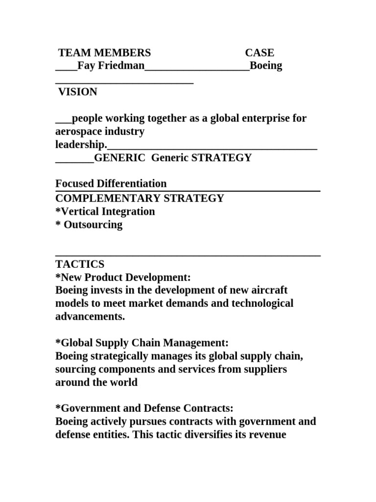Boeing CASE ANALYSIS (2023R) - 3 | PDF