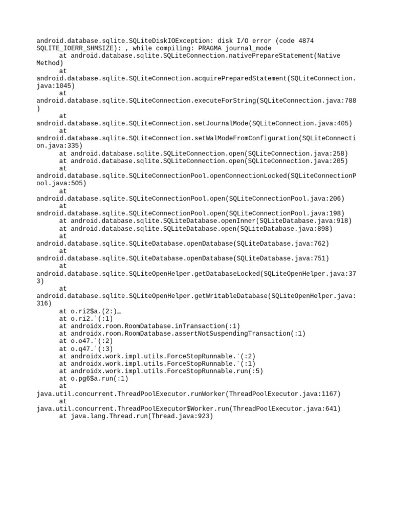 Last Crash Log | PDF