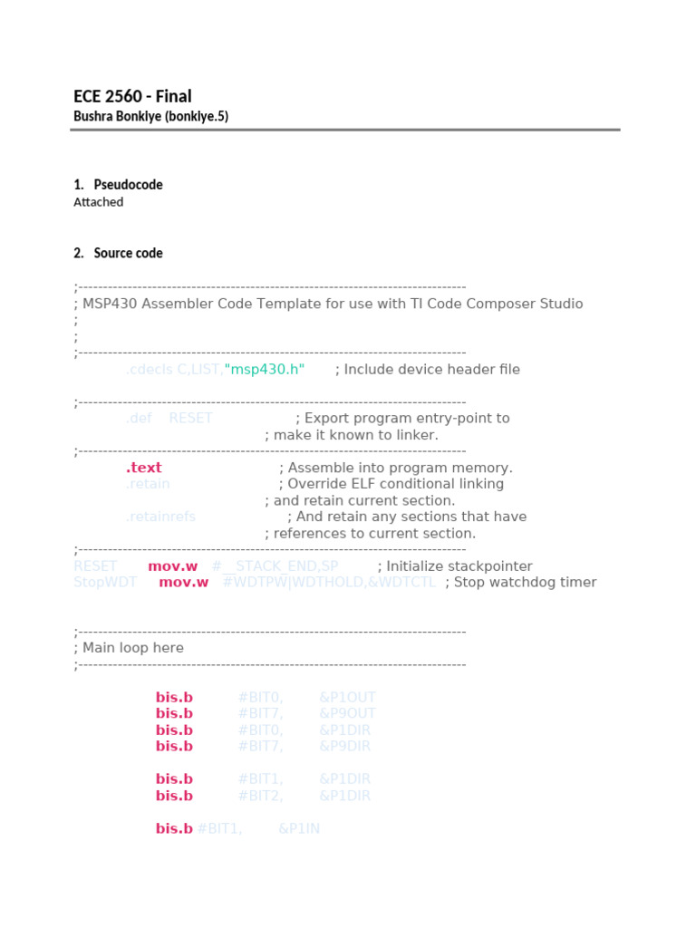 ECE2560_Assignment_Template | PDF | Software Engineering | Computer ... ECE2560_Assignment_Template | PDF | Software Engineering | Computer ...