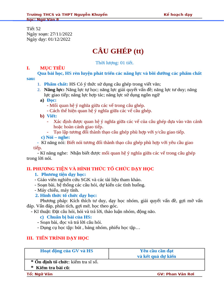52 CAU GHEP (TT) | PDF