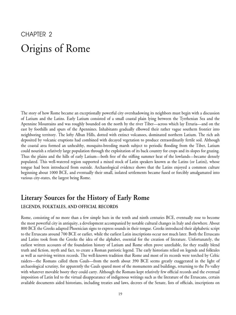 Ancient_Rome_----_(chapter_2) | PDF | Aeneas | Ancient Rome