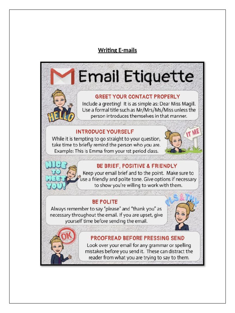 Effective Email Writing Tips | PDF