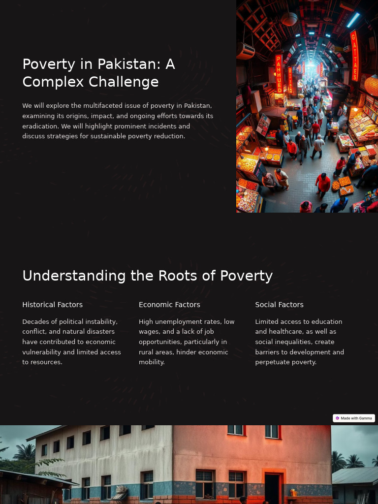 Poverty Challenges and Solutions in Pakistan | PDF | Poverty | Poverty ...