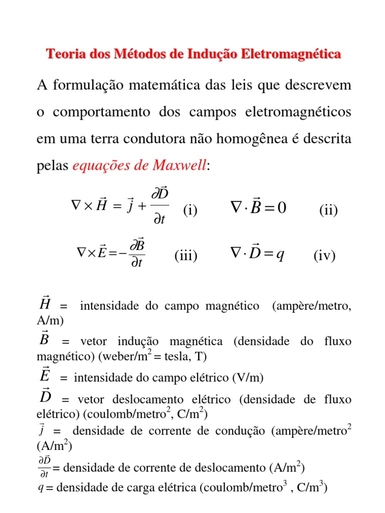 Equações de Maxwell | PDF | Equações de Maxwell | Ondas