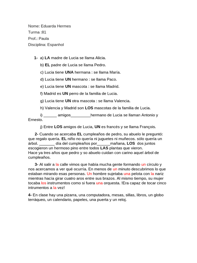 Septiembre en Español: Actividades y Vocabulario | PDF