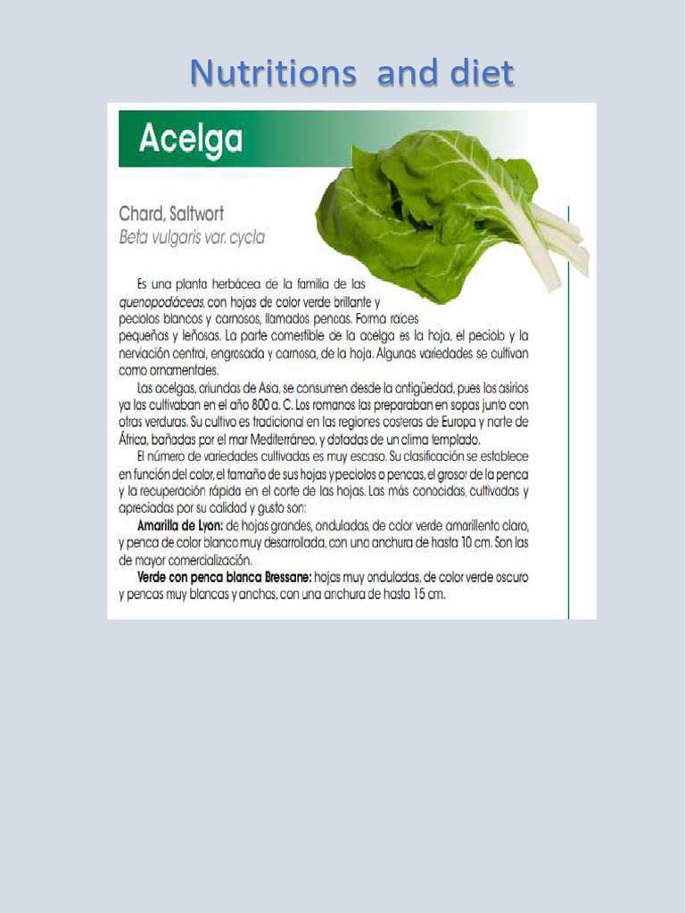 dieta | PDF