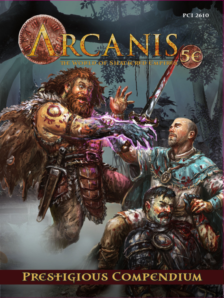 5E - Arcanis - Prestigious Compendium - bAc38C | PDF | Oracle | Ghosts