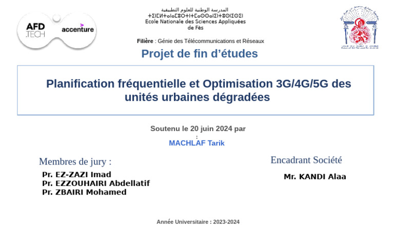 page de garde PFE 2024 | PDF