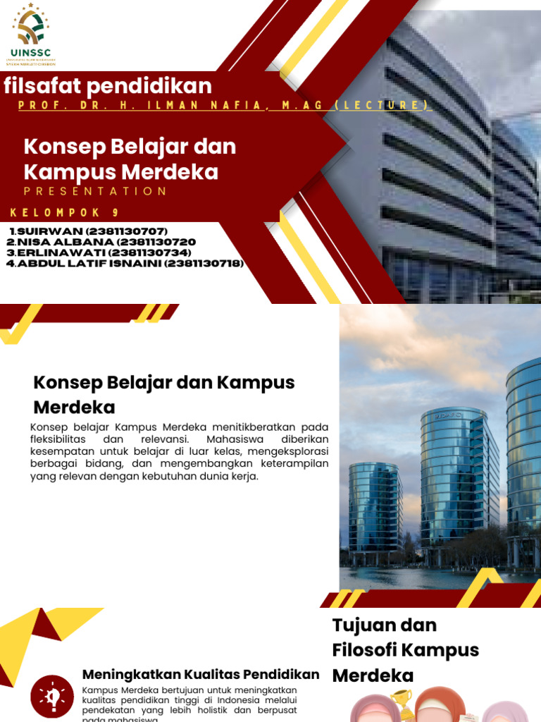 Kelompok 9 Konsep Belajar Dan Kampus Merdeka | PDF