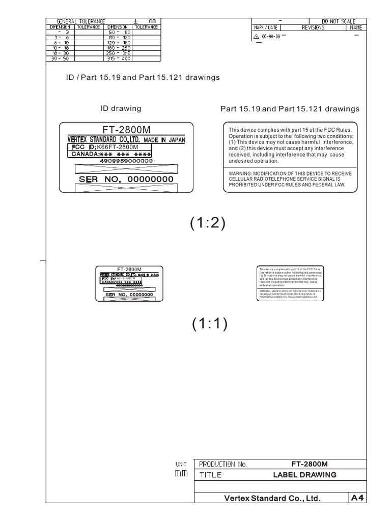 Label Sample and Location 283070 | PDF