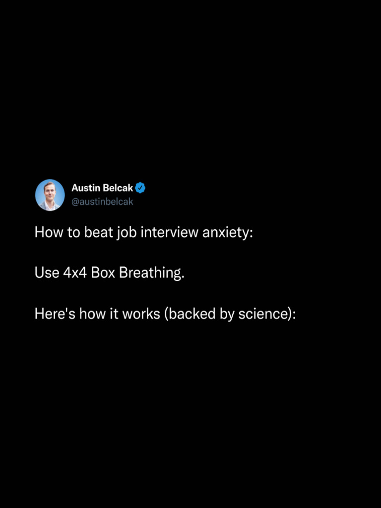 Beating Interview Anxity | PDF