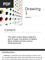 Technical Lettering - Gothic Letters | PDF