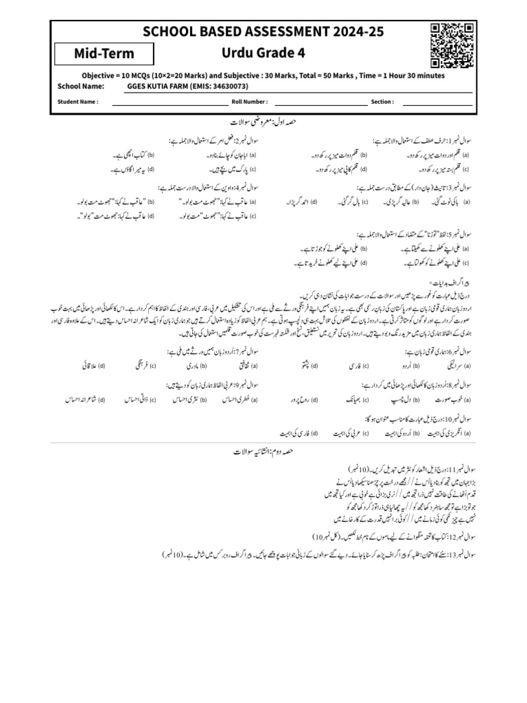 Final Paper MCQs - PEC IBS 2025 | PDF