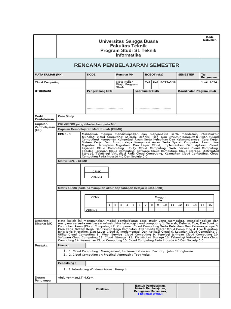 RPS Cloud Computing | PDF