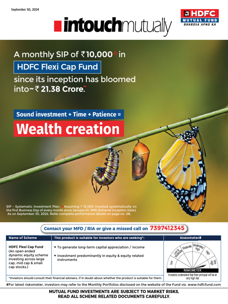 HDFC MF Factsheet September 2024 - 0 | PDF | Bond Duration | Investment ...