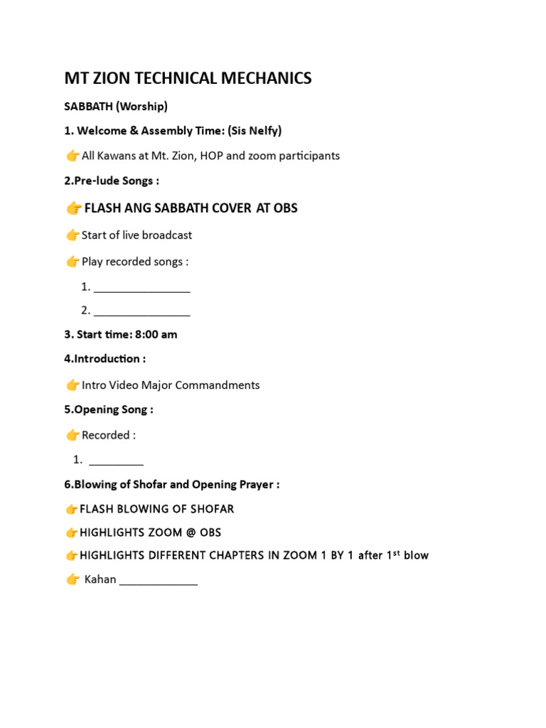 MT Zion Technical Mechanic | PDF
