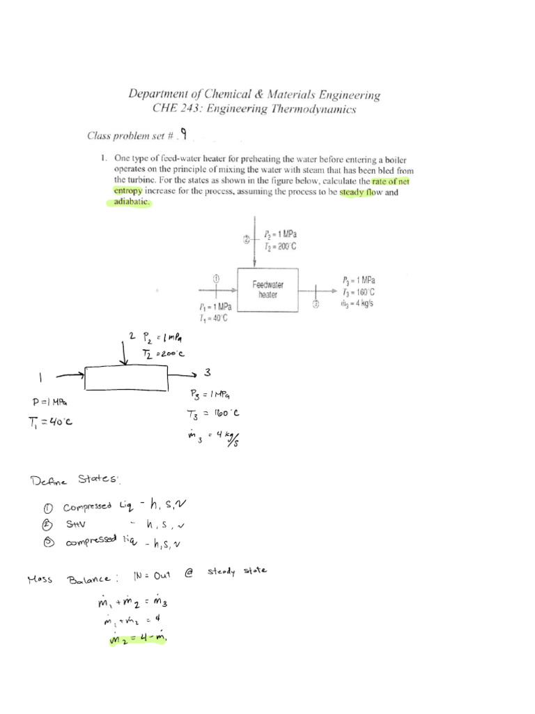 Class Problem Set 9 Question 1 Only | PDF