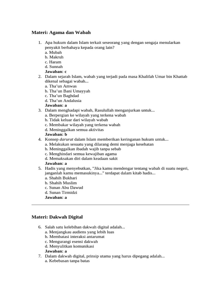 Latihan Soal SKB 2 | PDF