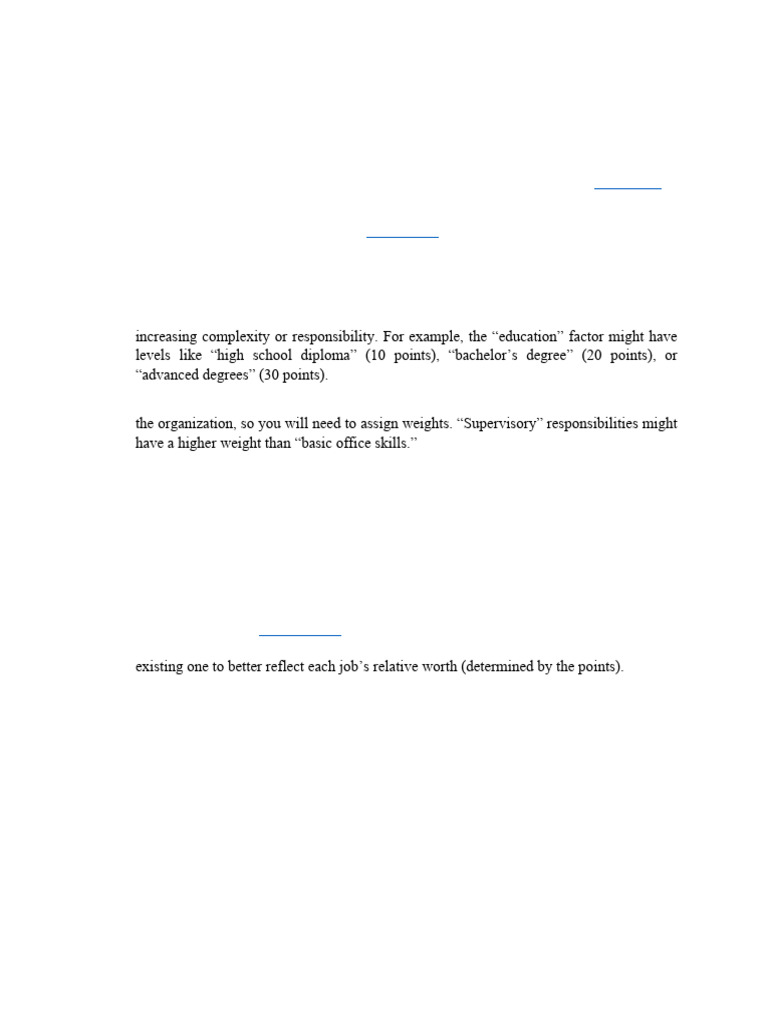 How Does The Point Factor Method Work | PDF