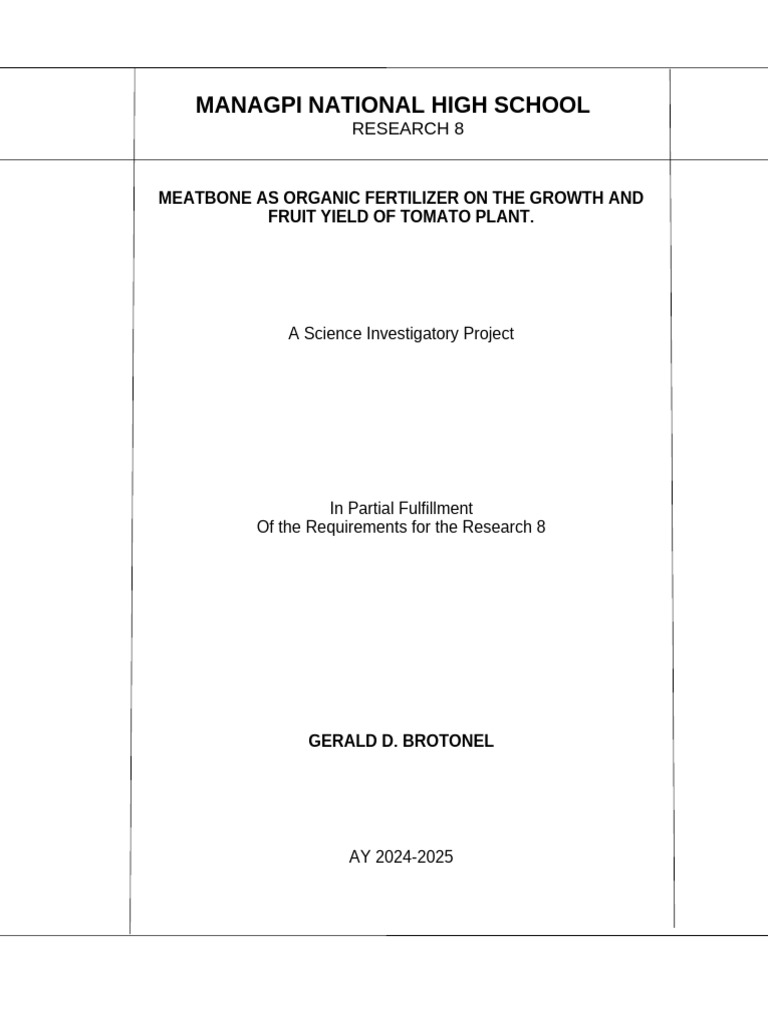 Relative Review Literature 8 | PDF | Fertilizer | Nutrients