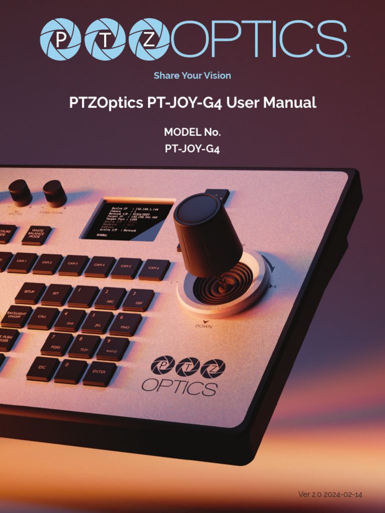 Product Documentation PT JOY G4 User Manual | PDF | Exposure ...