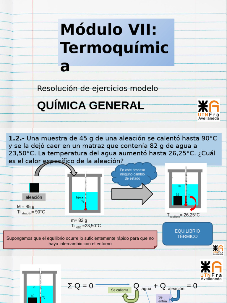 Resolución de Ejs Modelo de Termoquímica | PDF | Entalpía | Dióxido de carbono