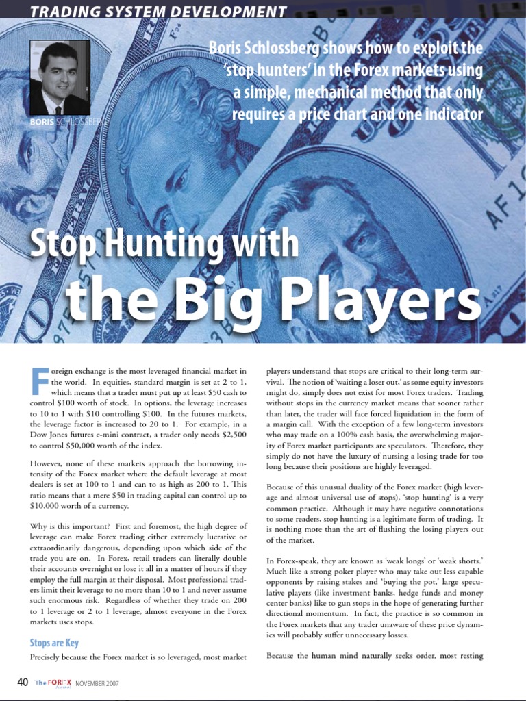 Stop Hunting | PDF | Foreign Exchange Market | Leverage (Finance)