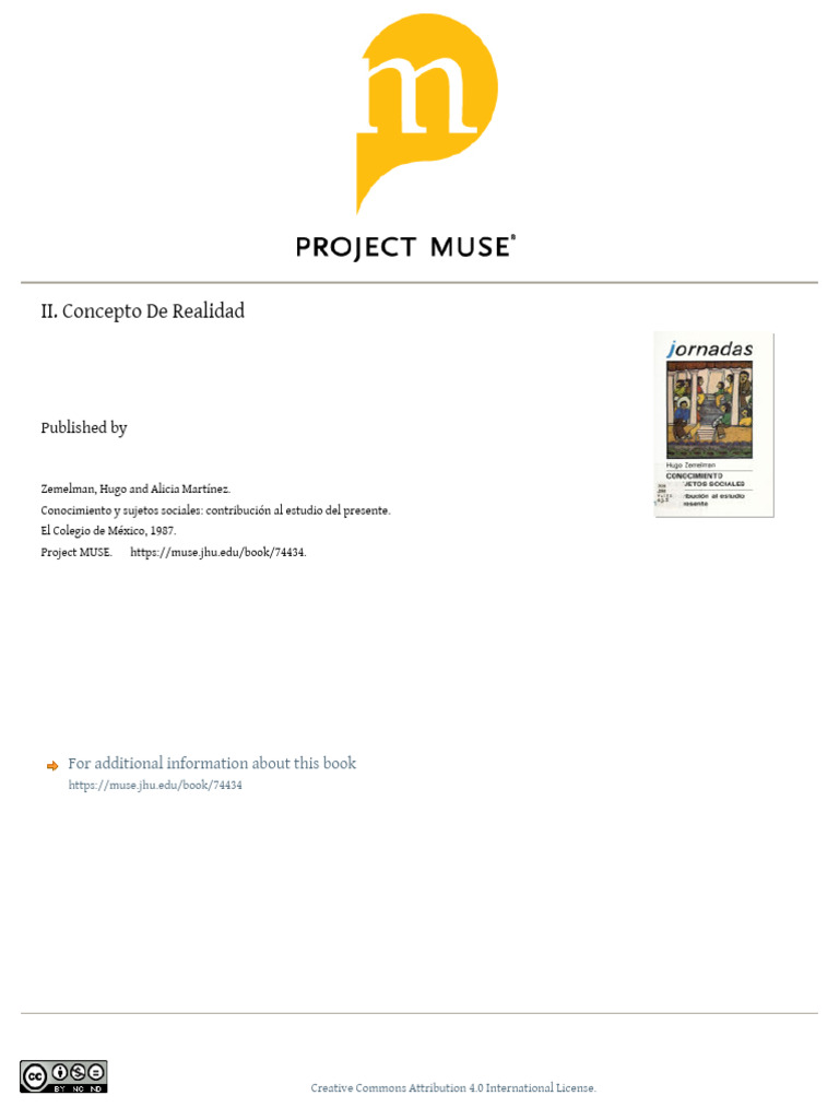 Project Muse 74434-2576579 | PDF | Realidad | Consumo (economía)